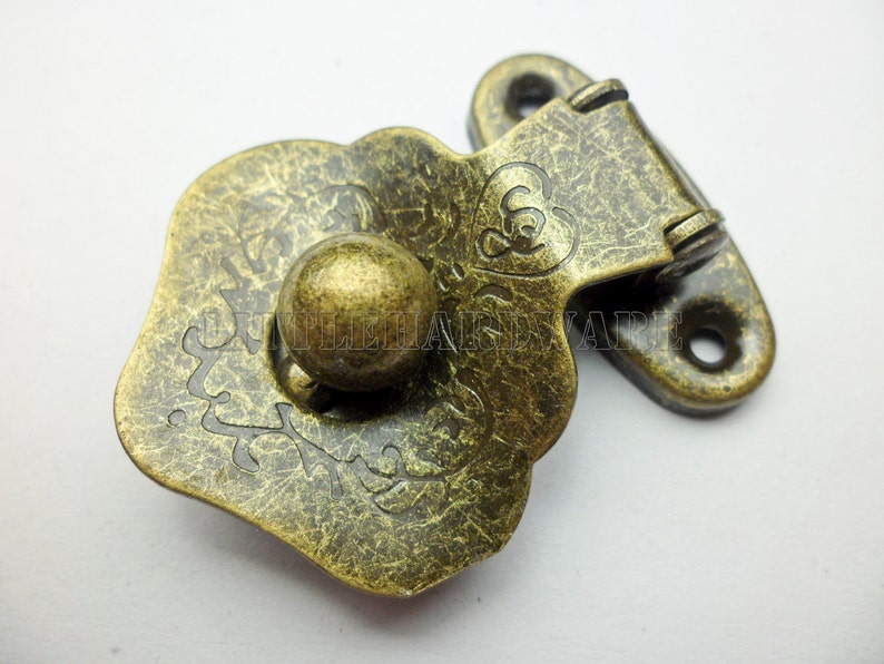 33mm X 43mm Lock Latch Small Box Hardware Chest Hardware - Etsy