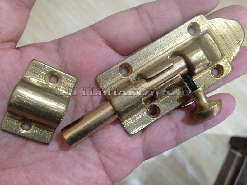 Chinese Classic Brass Made Thick 4 Slide Door Lockbrass - Etsy