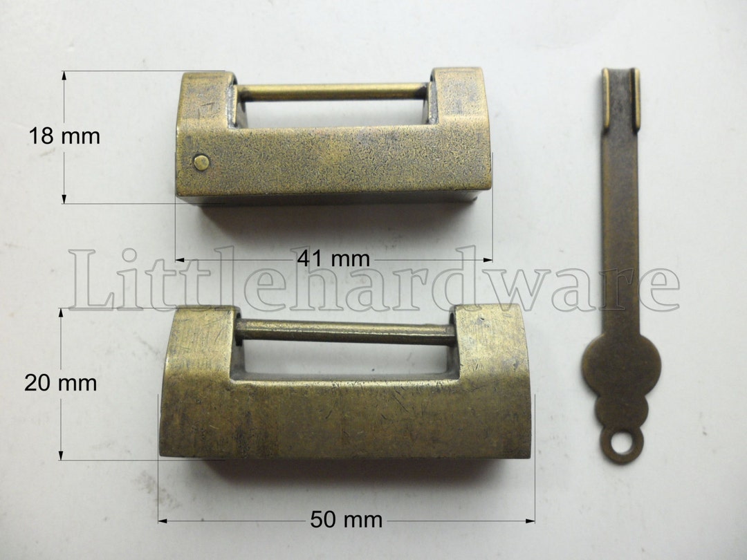 Vintage Chinese Smooth Wooden Boxes Lock / Jewelry Boxes Lock - Etsy