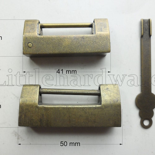 Vintage Chinese Smooth Wooden Boxes Lock / Jewelry Boxes Lock - Etsy