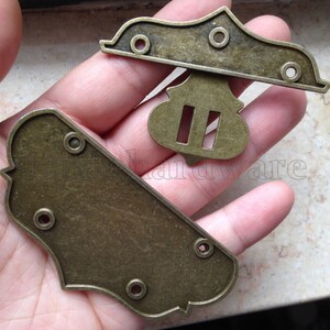 3" Width Classical Vintage "the Temple" Pattern Rustic Jewelry Box ...