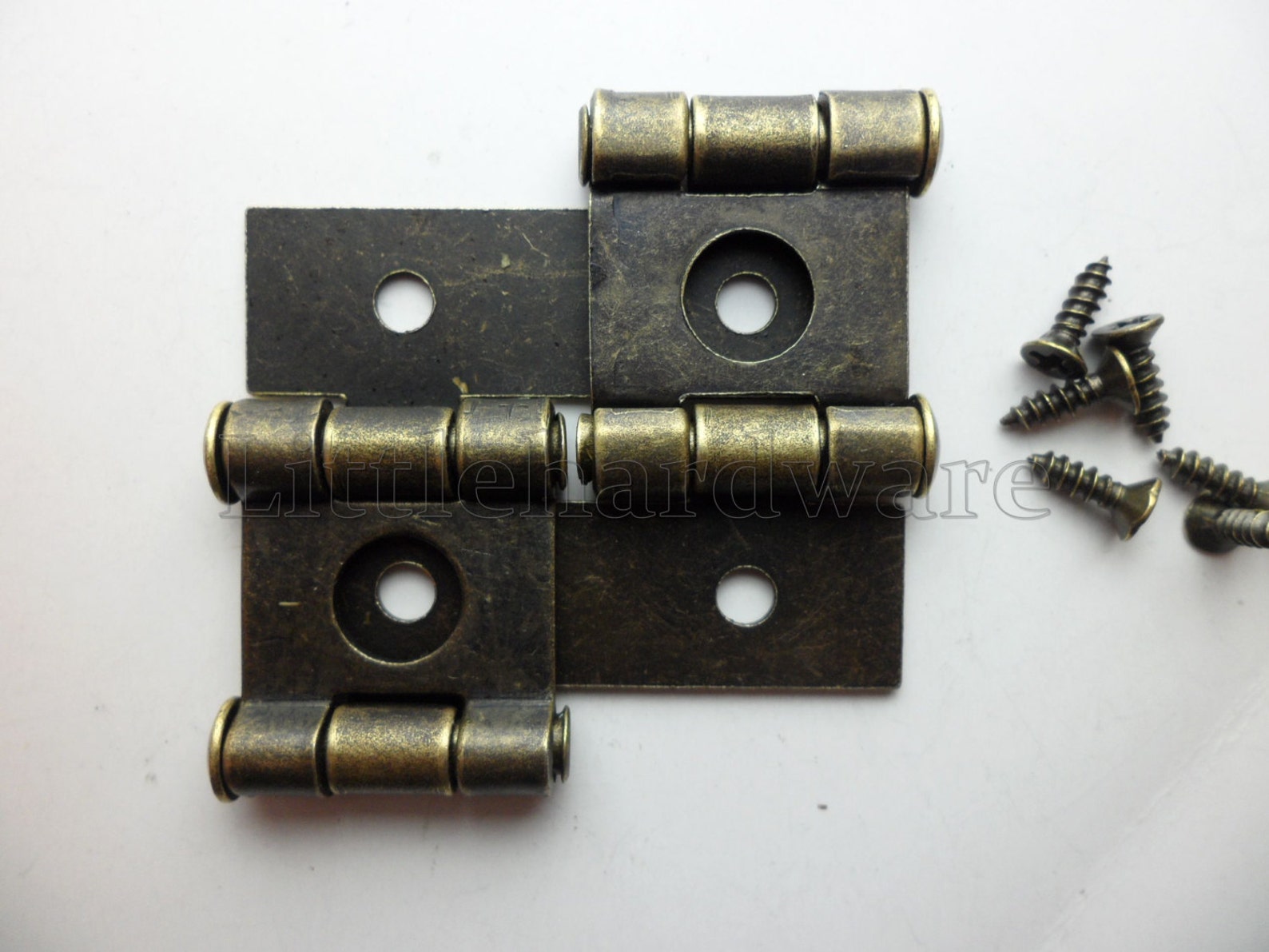 10 Pcs Chinese classical antique brass color 48mmX48mm double | Etsy