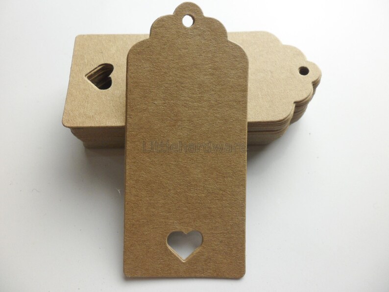 100 Pieces 90mmx40mm Rectangle Blank Printable Tags for - Etsy