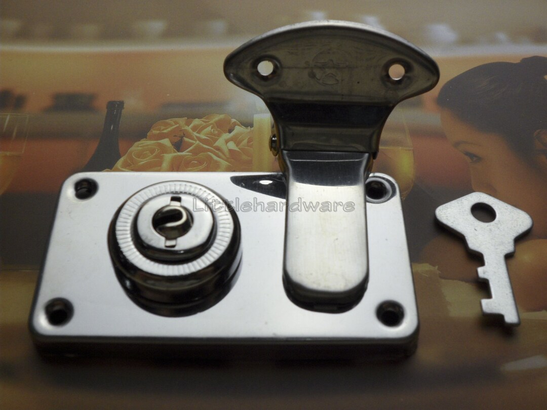 73mmx41mm Silver Lock Latch Small Box Hardware Jewelry Box Latch Gift ...