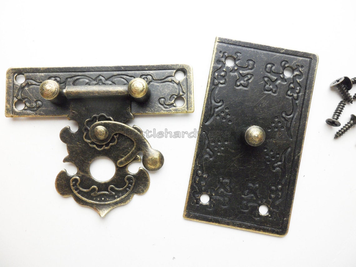 55mmx47mm Lock Latch Small Box Hardware Jewelry Box Latch Gift Boxes ...