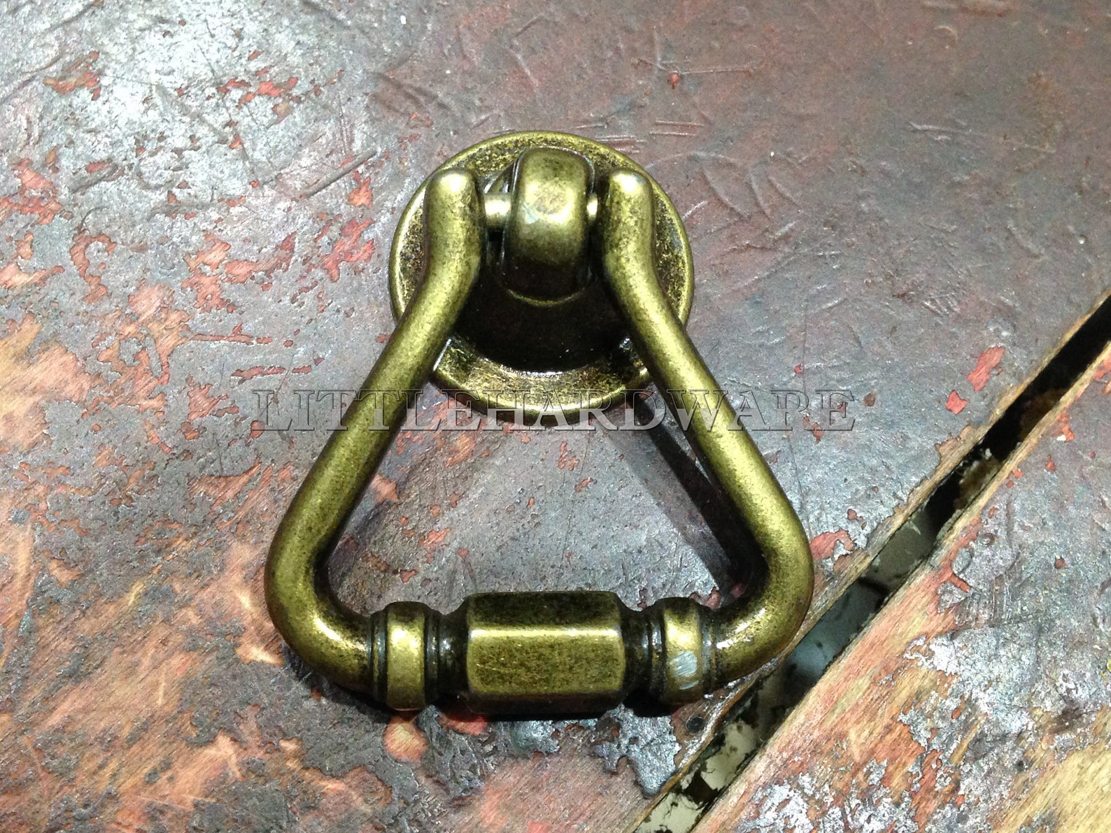 Vintage 35mm X 22mm Triangle Drop Drawer Pulls Handles / - Etsy