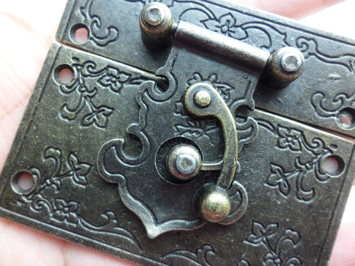 Vintage Big Size 67mmx58mm Box Latch / Small Box Hardware / - Etsy