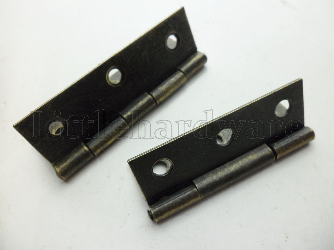 2 Pcs Metal Box Hinges Cupboard Hinges Door Hinges Parliament - Etsy