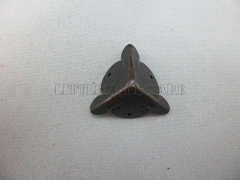 4PCS 18mm Vintage metal Decorative Corner Bracket for Chest | Etsy