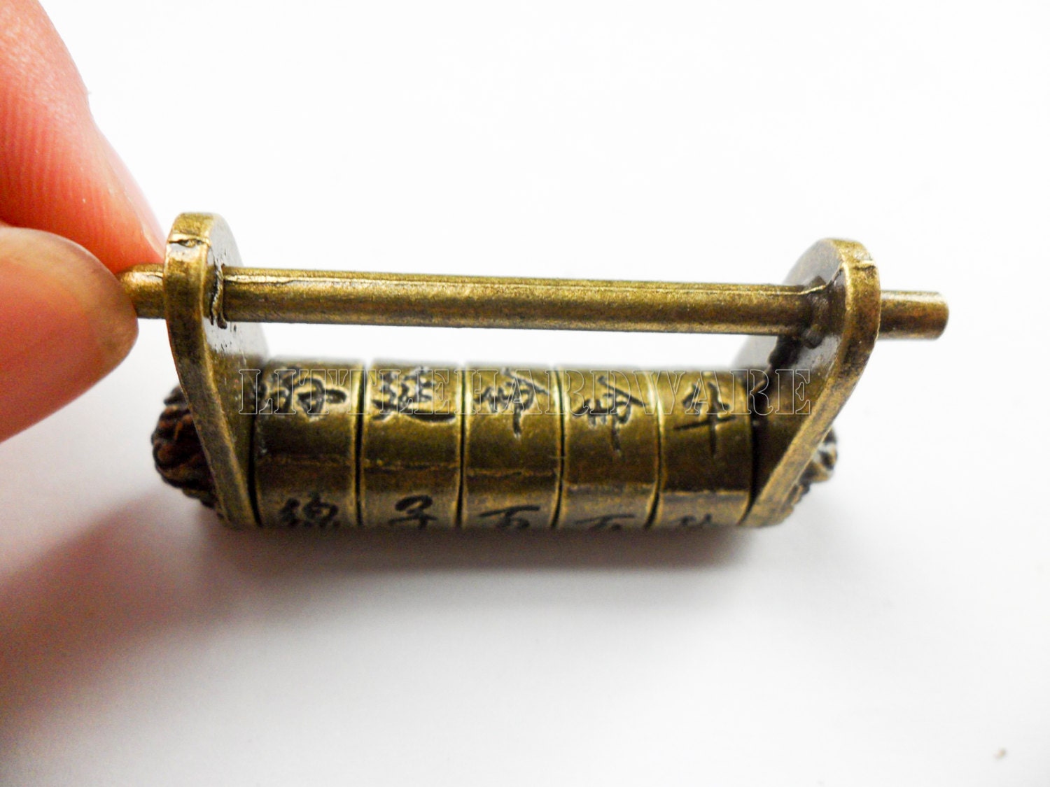 RARE Chinese Old STYLE vintage Useful Chinese PASSWORD padlock | Etsy