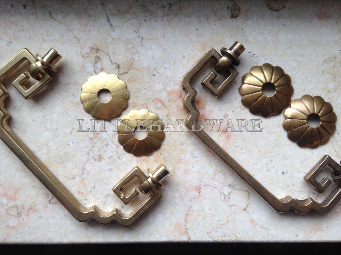 High Quality 3.3 Antique Brass Color/brass Color Rustic | Etsy