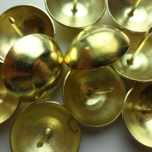 10 Pcs 30mm X 25mm Golden Color High Quality Upholstery Decorative ...