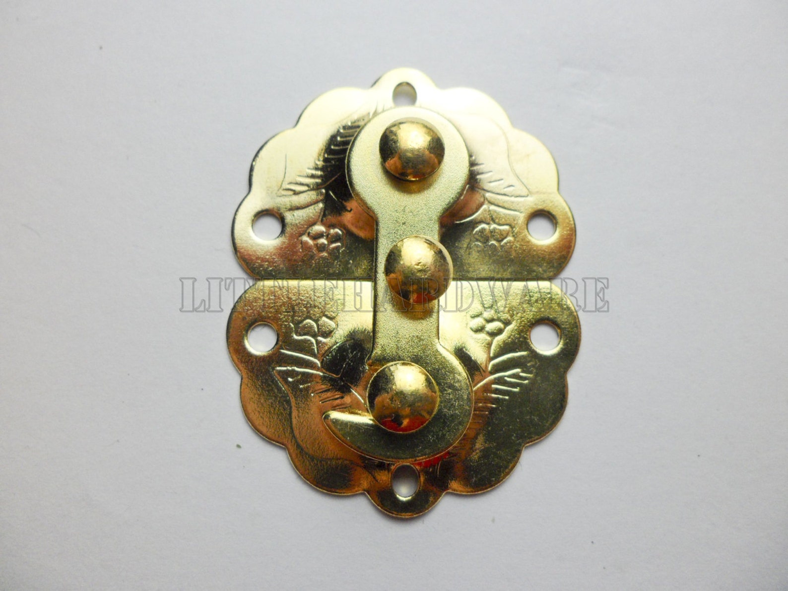 34mmx45mm Golden Lock Latch Small Box Hardware Jewelry Box - Etsy