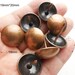 20 Pcs 19mmx20mm Red Brass Color Round Upholstery Decorative - Etsy