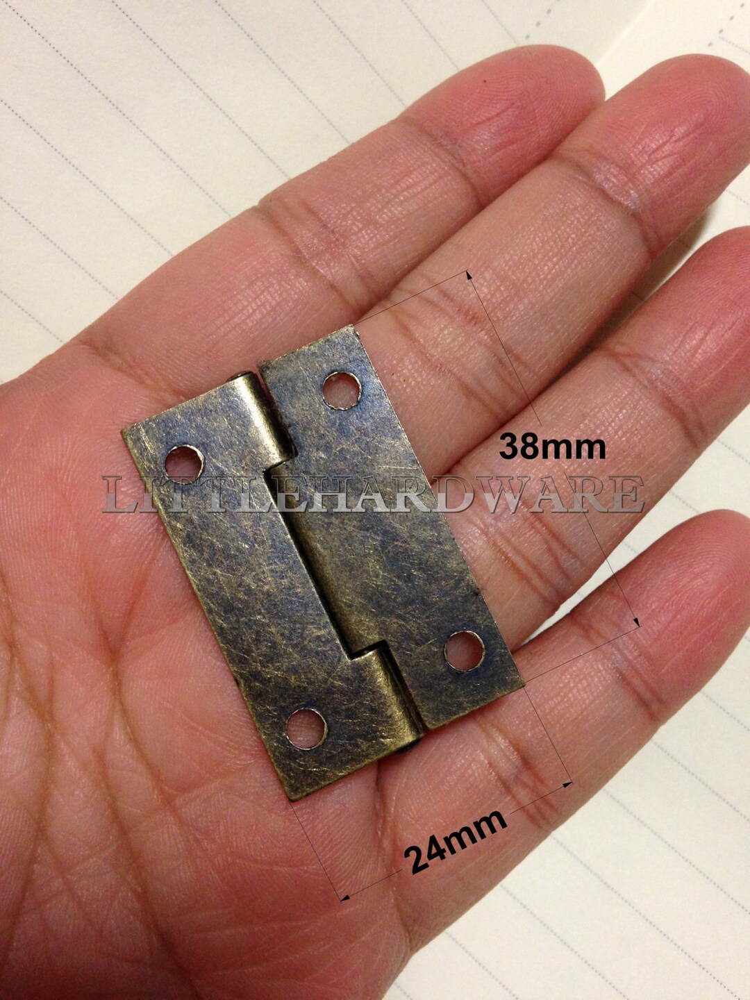 10 Pcs Metal Small Hinges Parliament Hinges Jewelry Box Hinges ...