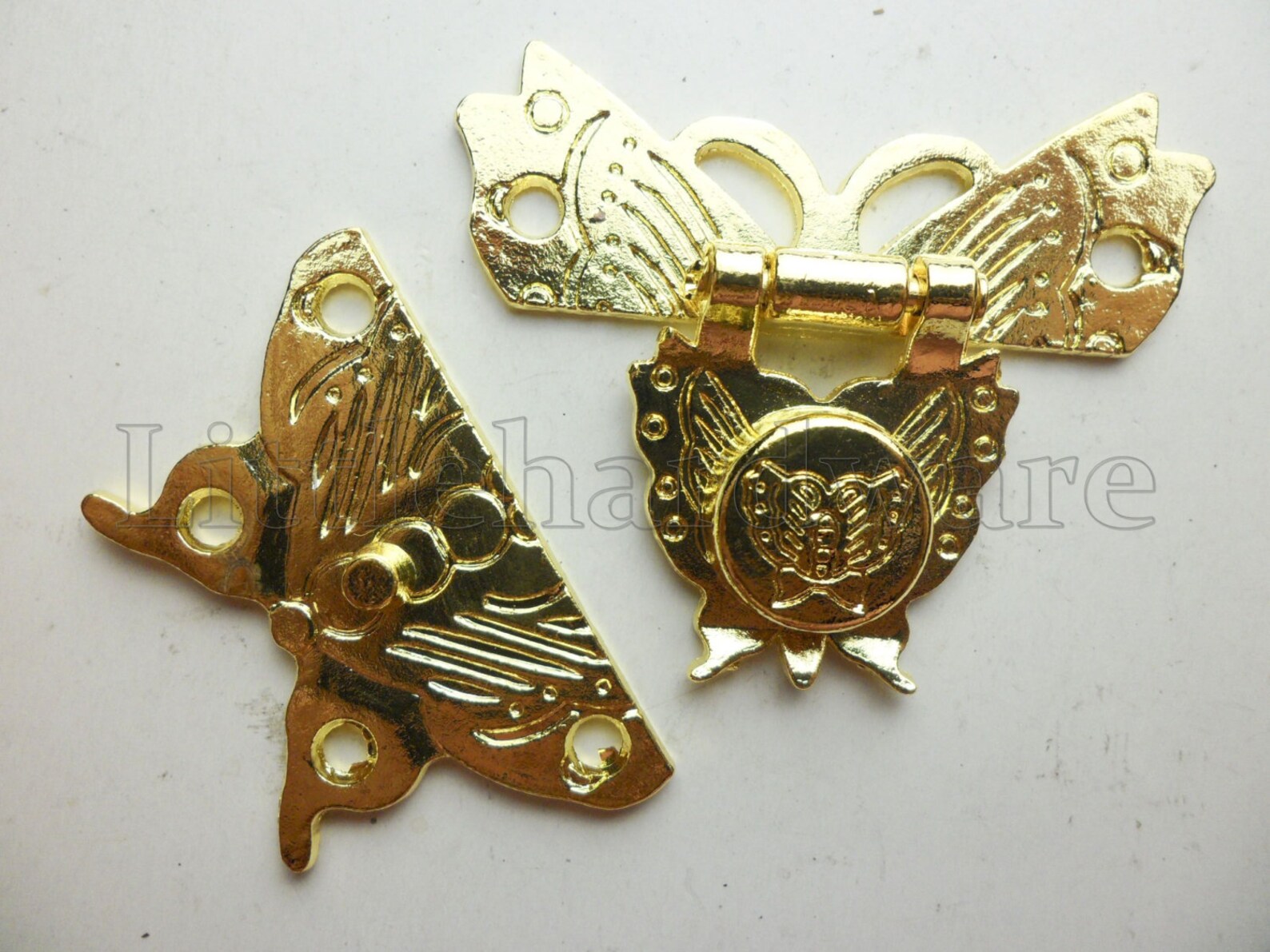 High Quality Golden butterfly Lock Latch Small Box - Etsy