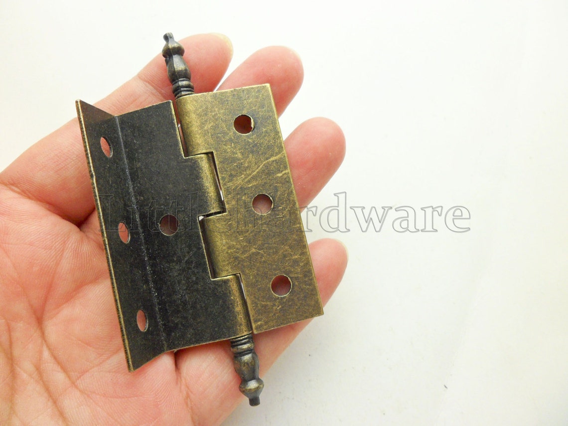 2pcs Metal 55mm Width Crown Head Shutter Hinges / Butt Hinges - Etsy