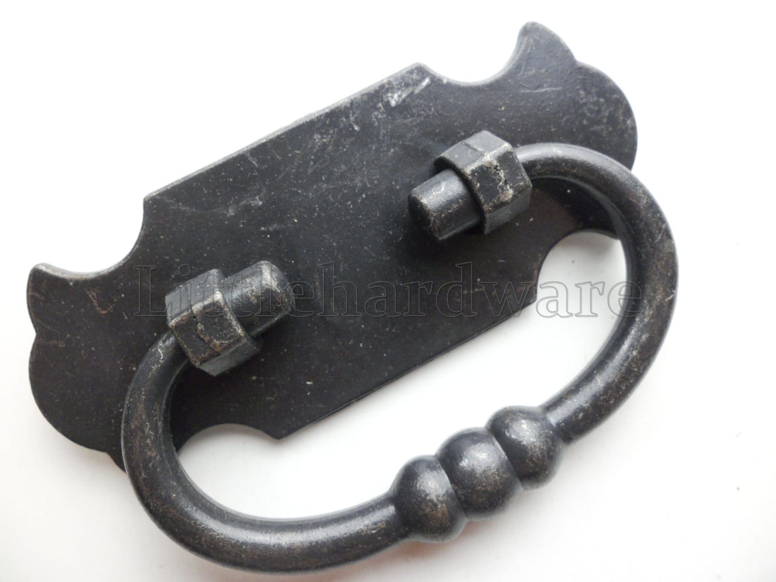 89mm X 56mm Antique Brass High Quality Camphorwood Box Handle / Vintage ...