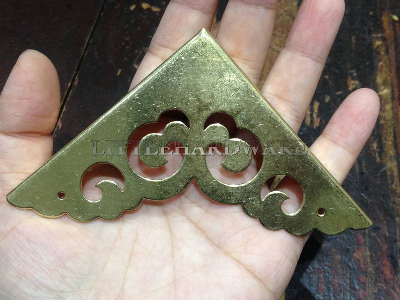 A Pair of High Quality Brass Made Big Size 80mmx80mmx15mm - Etsy