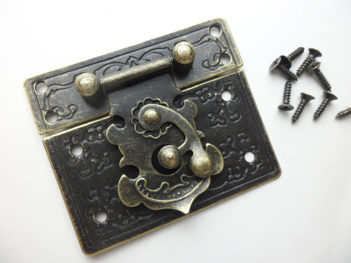 55mmx47mm Lock Latch Small Box Hardware Jewelry Box Latch Gift Boxes ...
