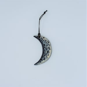 Moon Phases Clay Ornaments Celestial Gift Wall Hanging Yule - Etsy