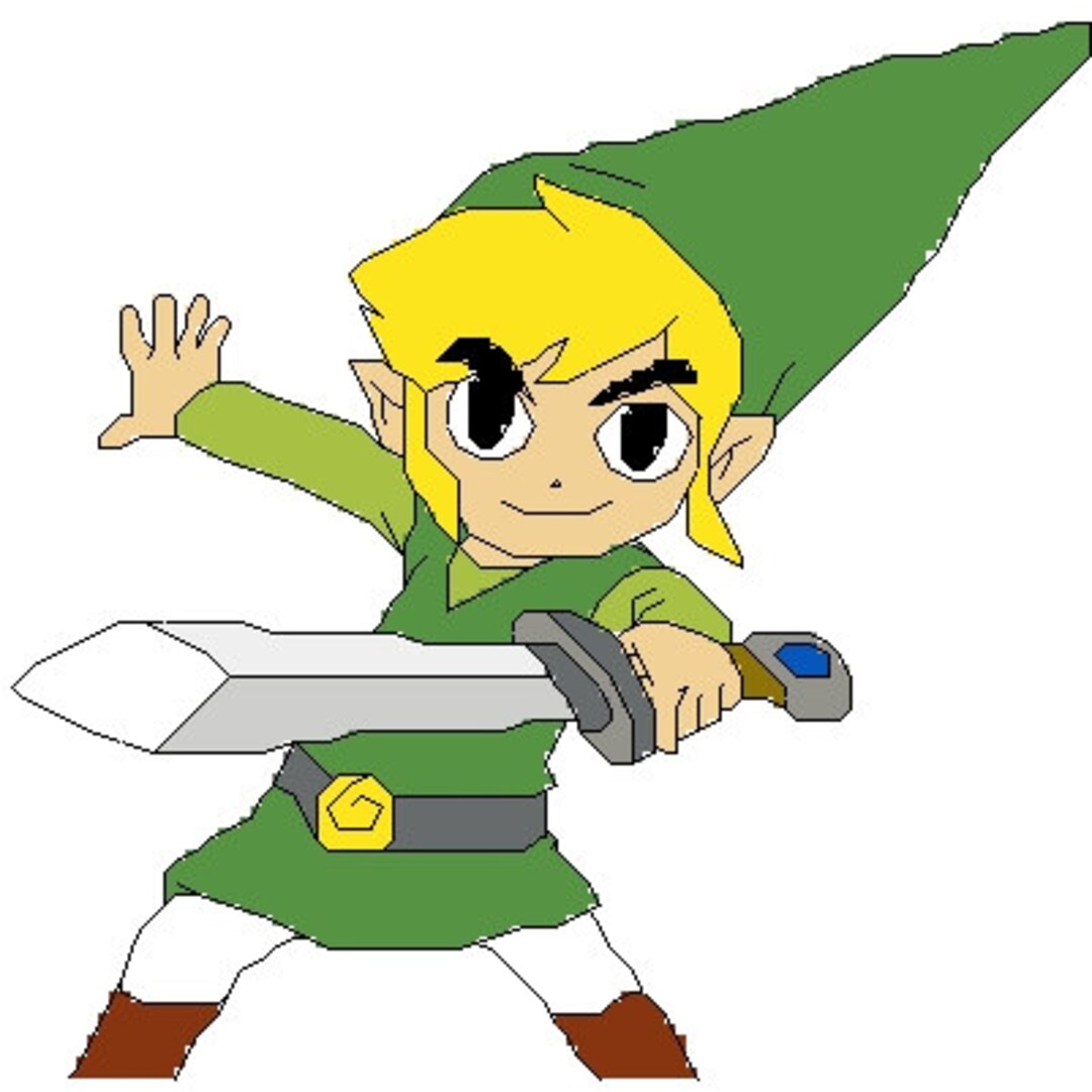 Zelda Link Cross Stitch Pattern - Etsy