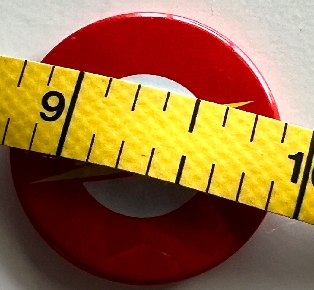 The Flash Button Pin From Comic Con 2006 - Etsy