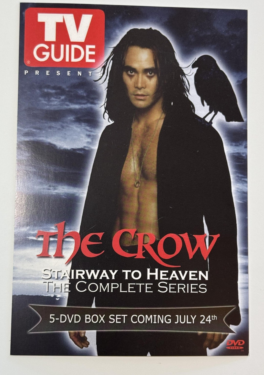 The Crow: Stairway to Heaven Post Card From 2007 Based on the 1998 TV ...