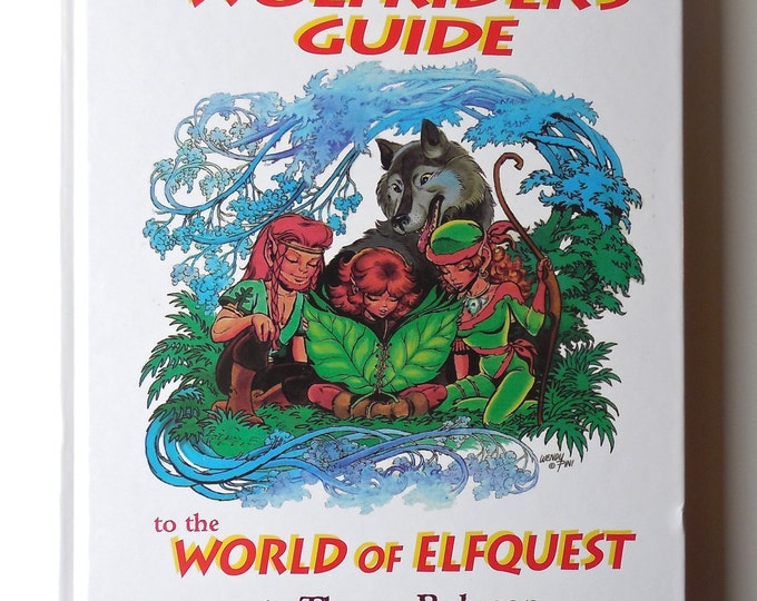 Signed the Wolfrider's Guide to the World of Elfquest - Etsy