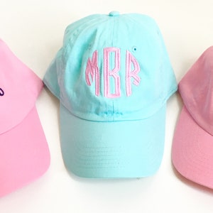 Monogram Personalized Baseball Cap - Etsy