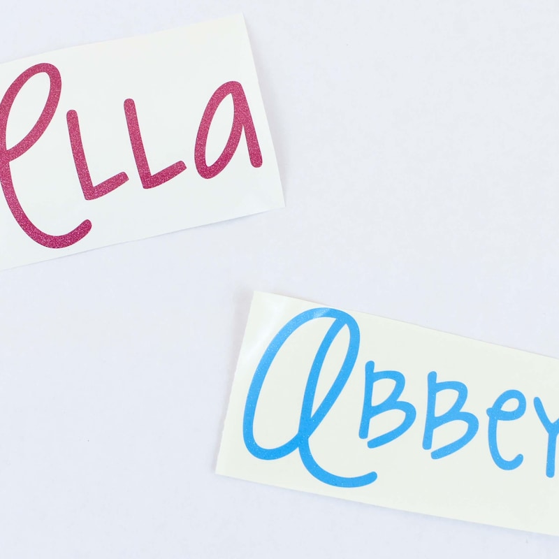 Name Stickers - Etsy