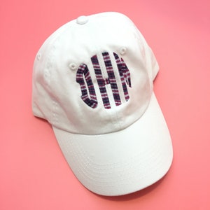 Monogram Personalized Baseball Cap - Etsy