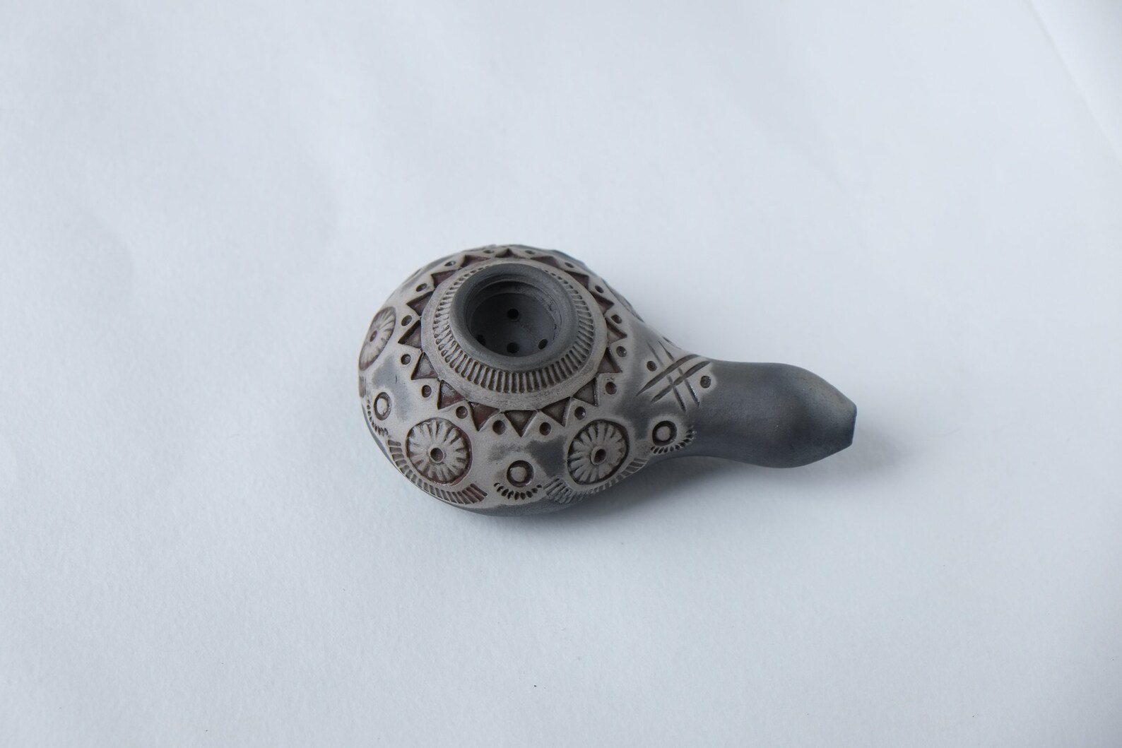 Ceramic Authentic Pipe One Hitter Pipe Pocket Smoking Pipe | Etsy