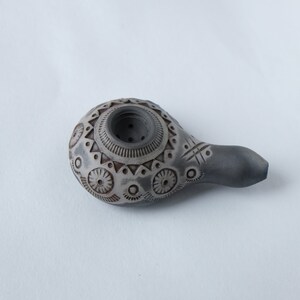 Ceramic Authentic Pipe One Hitter Pipe Pocket Smoking Pipe | Etsy