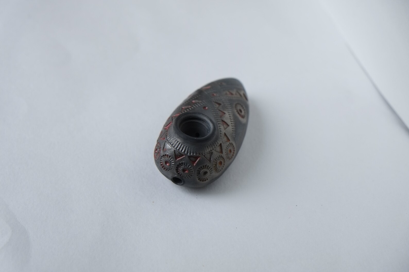 Ceramic Authentic Pipe One Hitter Pipe Pocket Smoking Pipe | Etsy