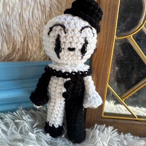 Art the Clown - Horror Doll Scary Movie Crochet Doll Cute Plush ...