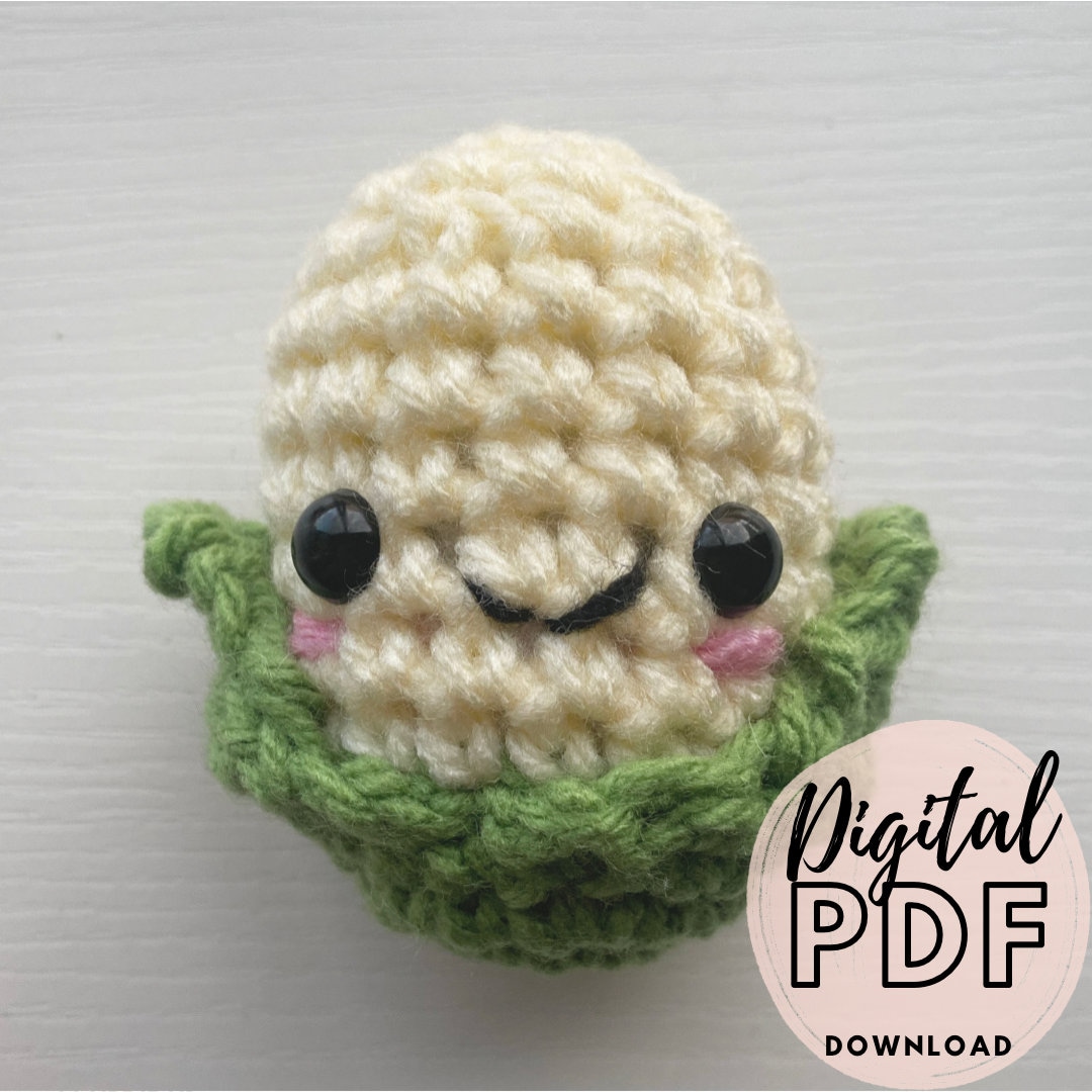 Crochet Baby Corn on the Cob Quick and Easy Pattern Amigurumi Pattern ...
