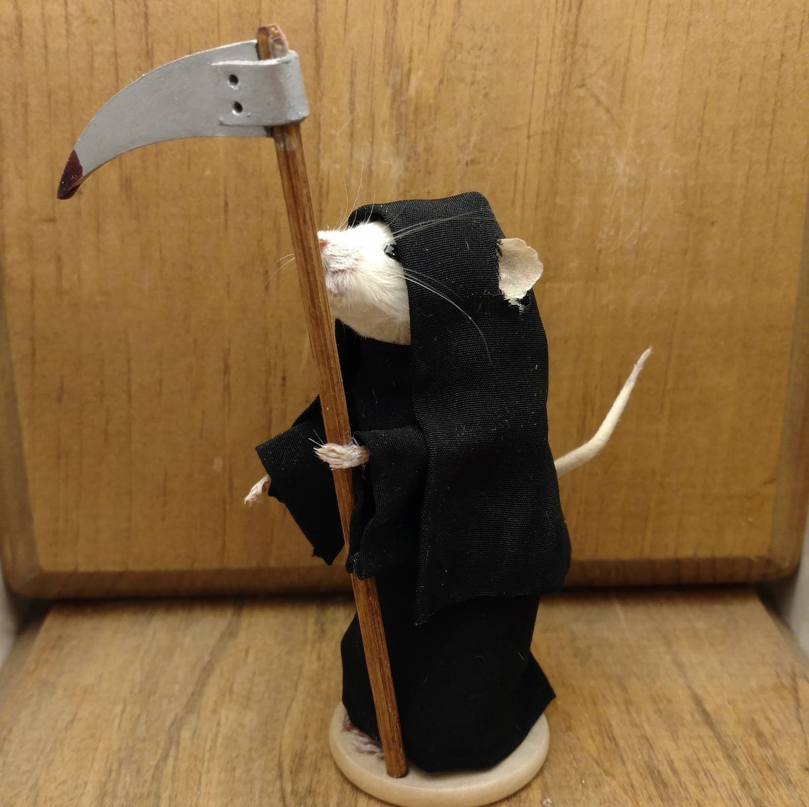 Grim Reaper Taxidermy Mouse - Etsy