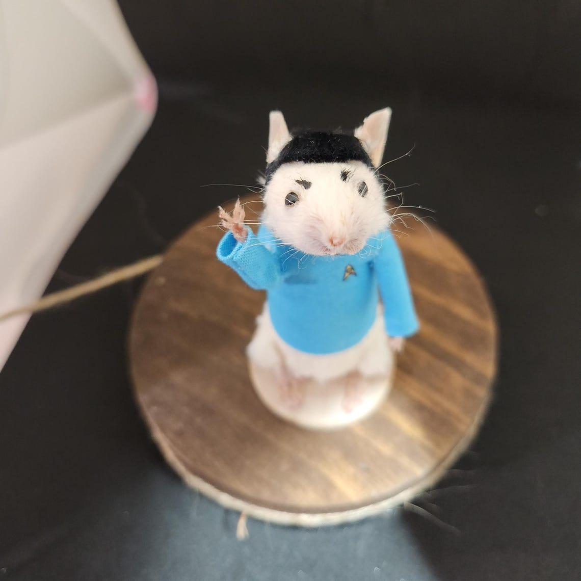 Vulcan Taxidermy Mouse: Star Trek Fan Gift - Etsy
