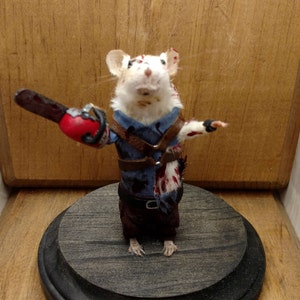 Groovy Ash Taxidermy Mouse - Etsy