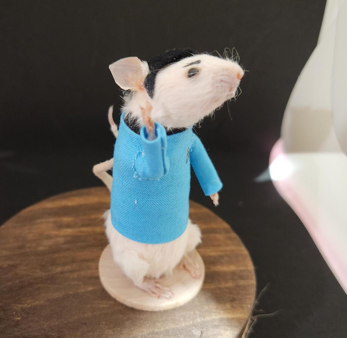 Vulcan Taxidermy Mouse: Star Trek Fan Gift - Etsy