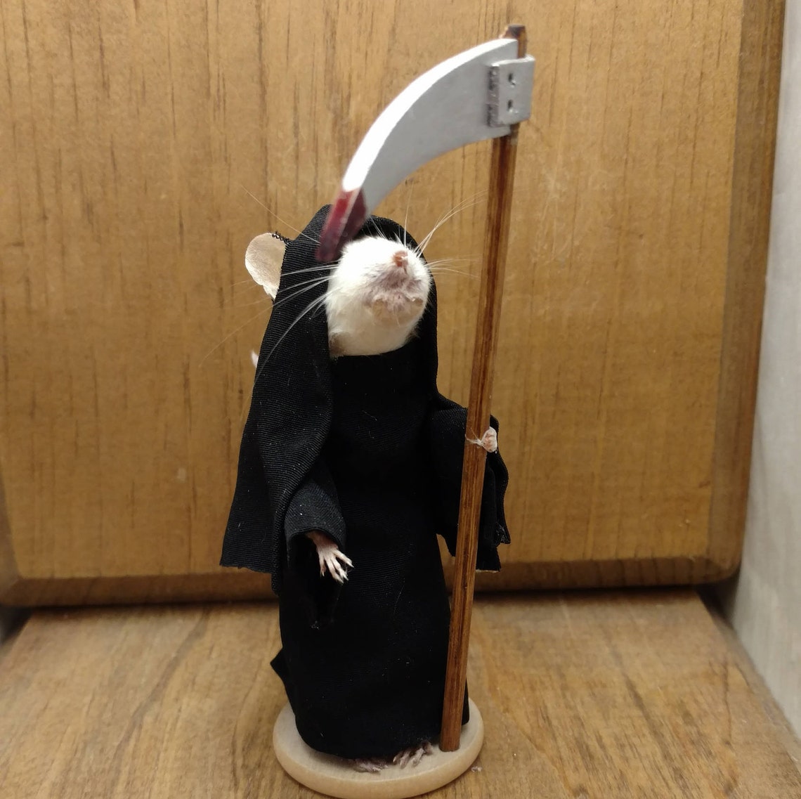 Grim Reaper Taxidermy Mouse - Etsy