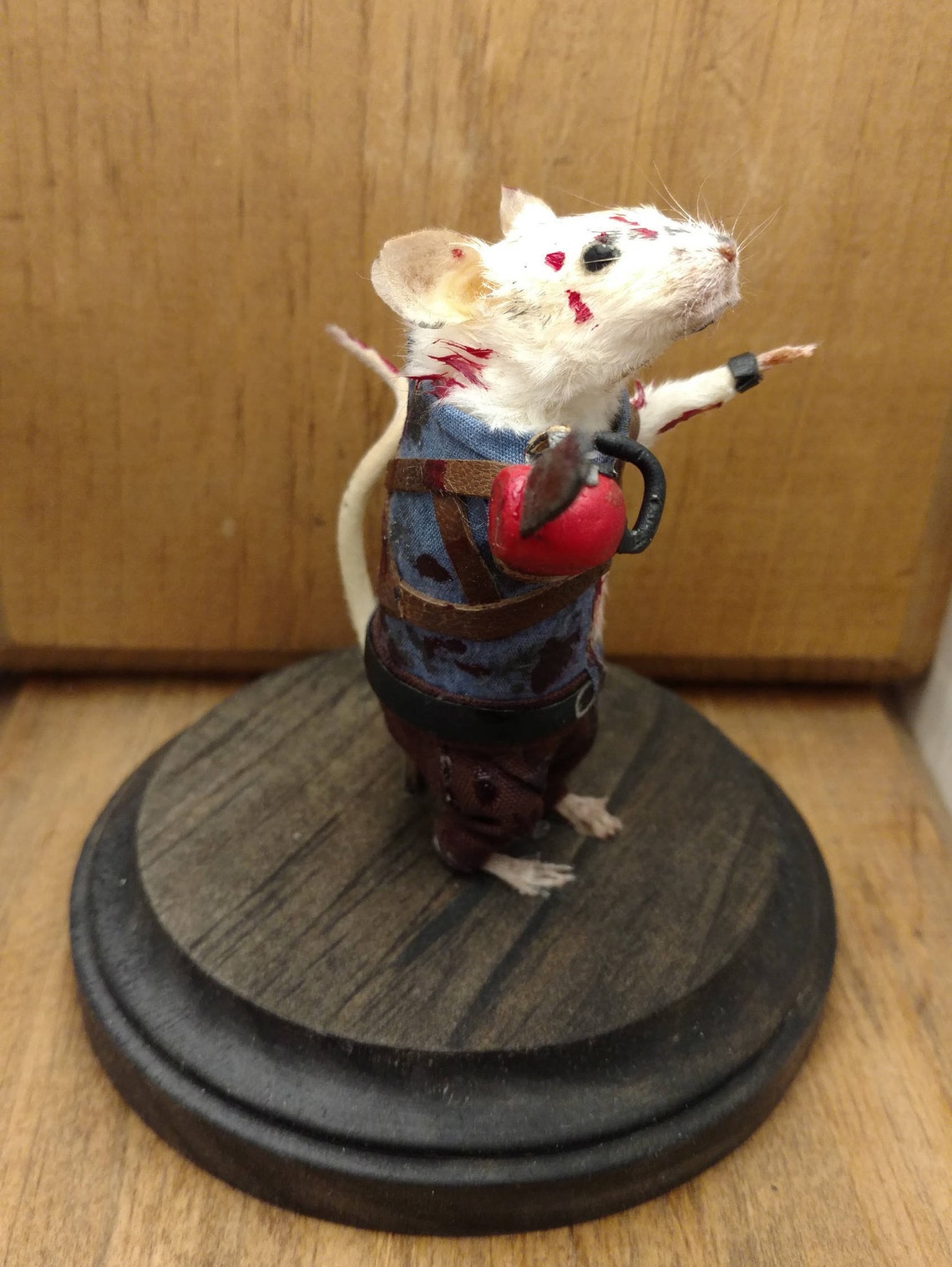 Groovy Ash Taxidermy Mouse | Etsy