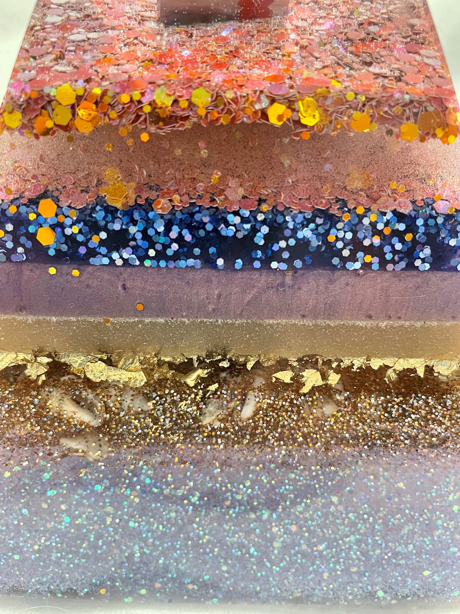 Custom Memorial Pyramid Cremation Ash Resin Pyramid Memorial - Etsy