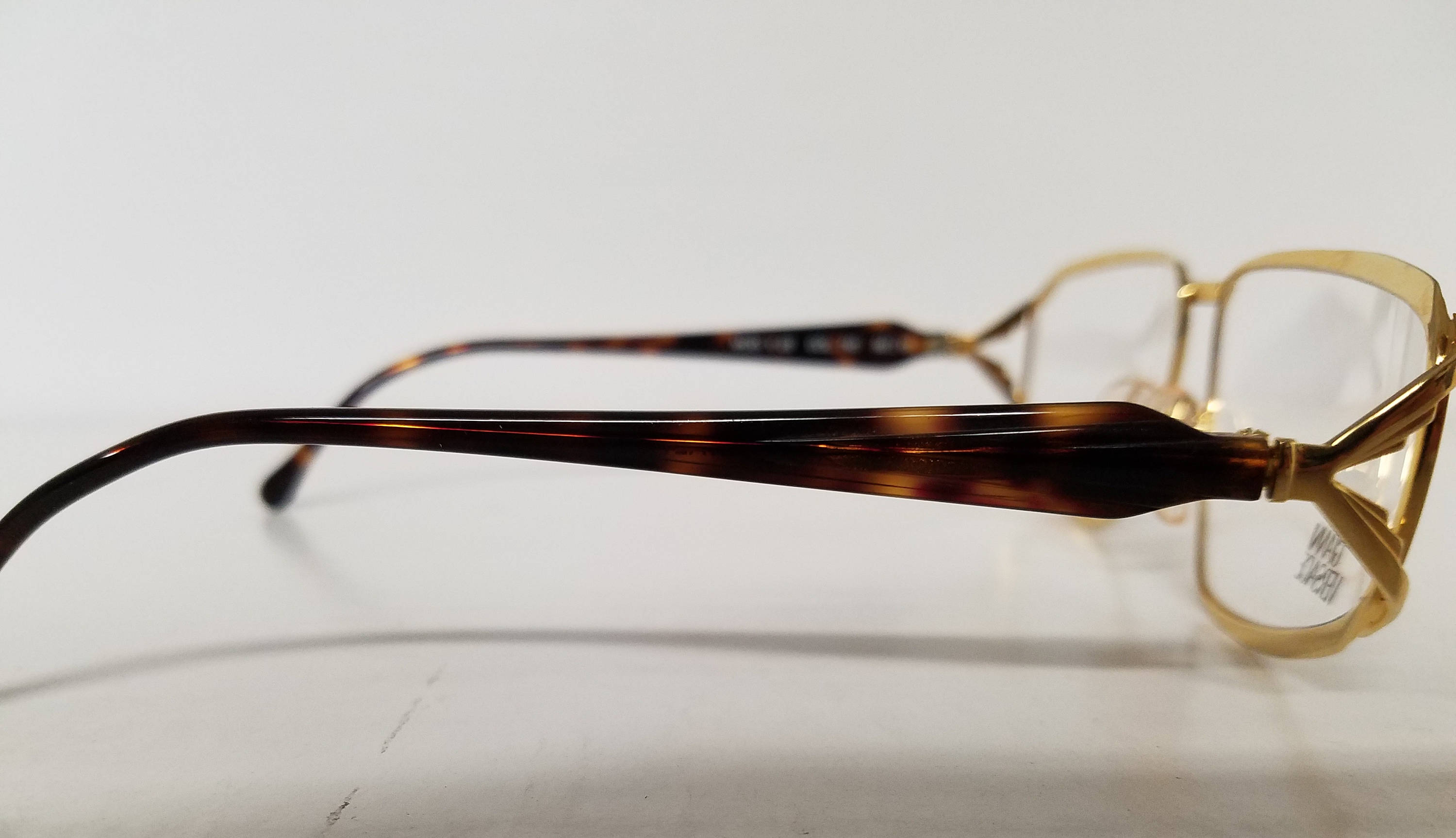 Original Vintage GIANNI VERSACE Gold Metal Rxable Frames Mod V23 Made ...