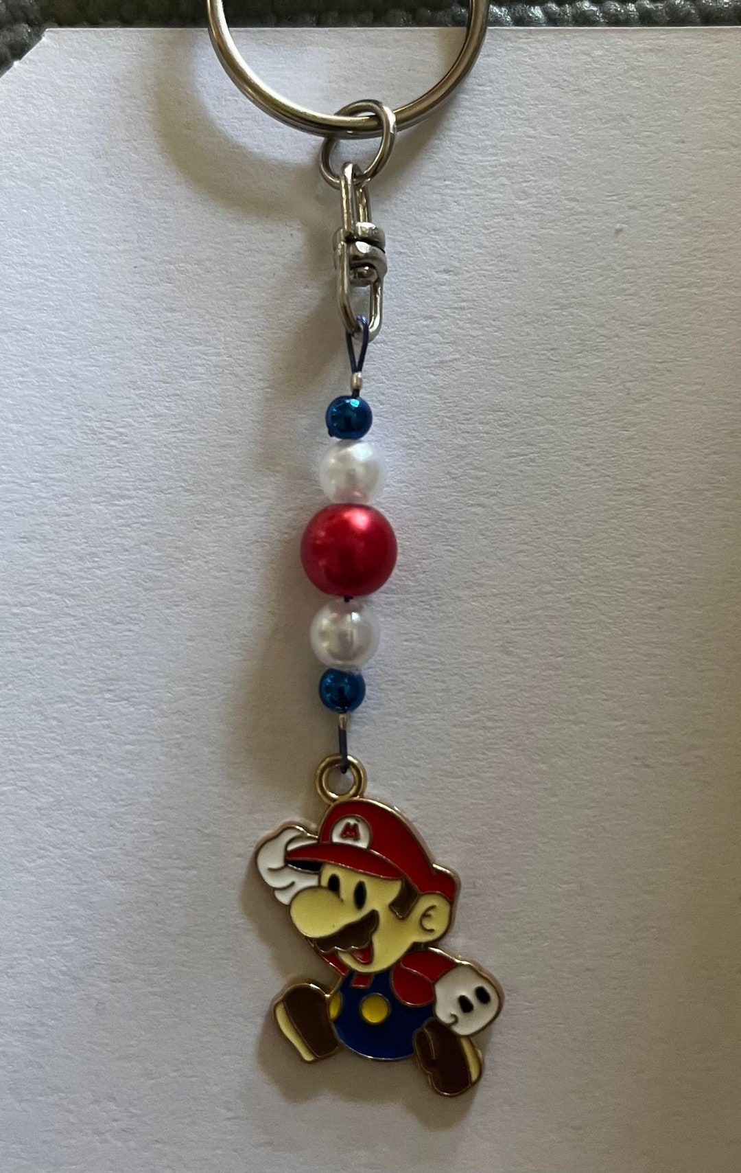 Keychains & Charms Mario Characters - Etsy