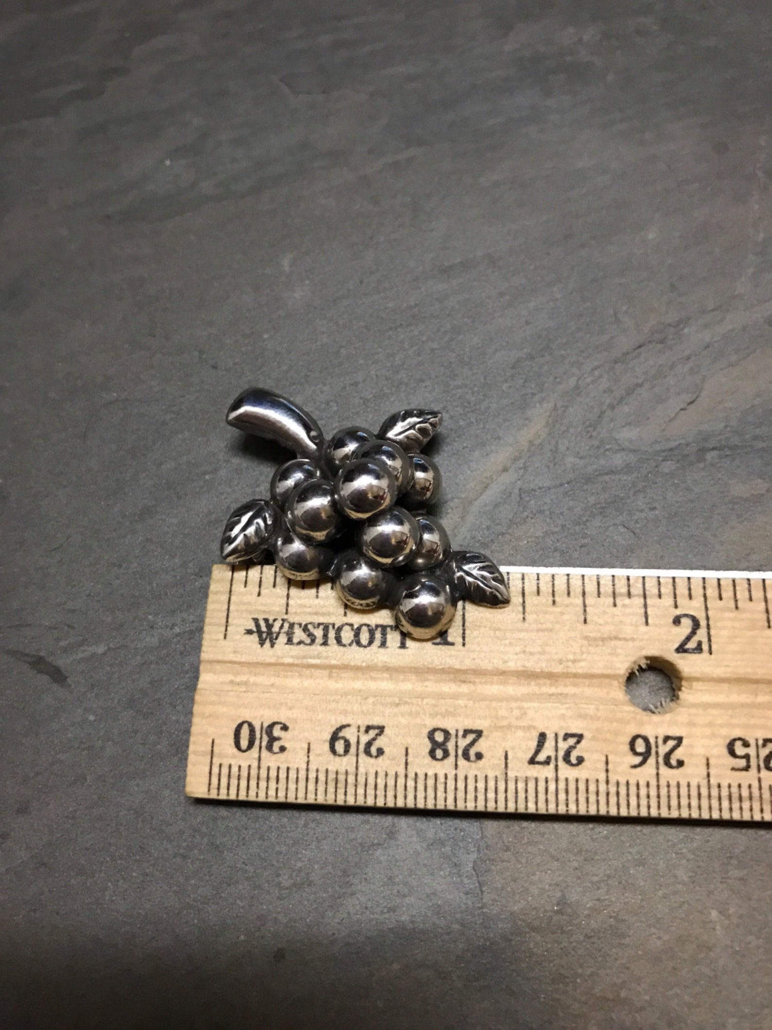 Vintage Sterling Silver Handmade Brooch Solid 925 Silver - Etsy