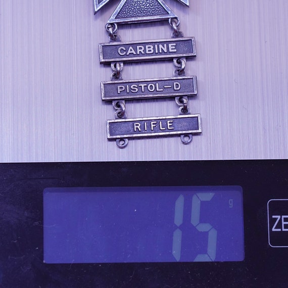 WW2 Rifle Carbine Pistol Cross USA Army Marksman Pin … - Gem