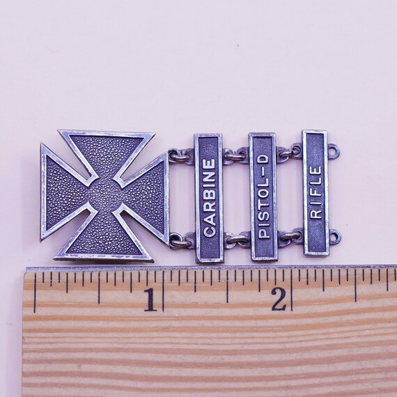 WW2 Rifle Carbine Pistol Cross USA Army Marksman Pin … - Gem