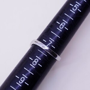 Size 7.25, Vintage Sterling Silver Handmade Ring, Wavy 925 With ...